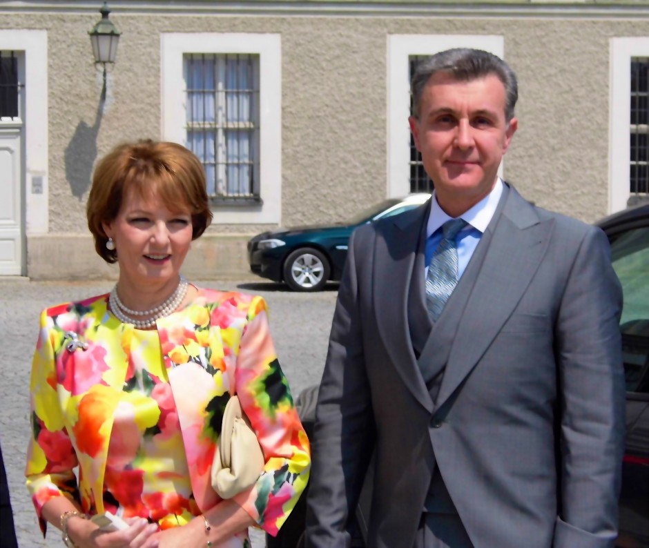 Crown Princess Margarita and Prince Radu of Romania, Nymphenburg Palace ...