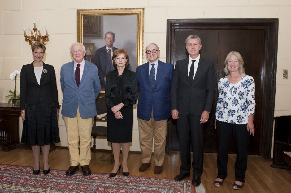 Sir John Wheeler la Palatul Elisabeta, 15 septembrie 2017 | Familia ...