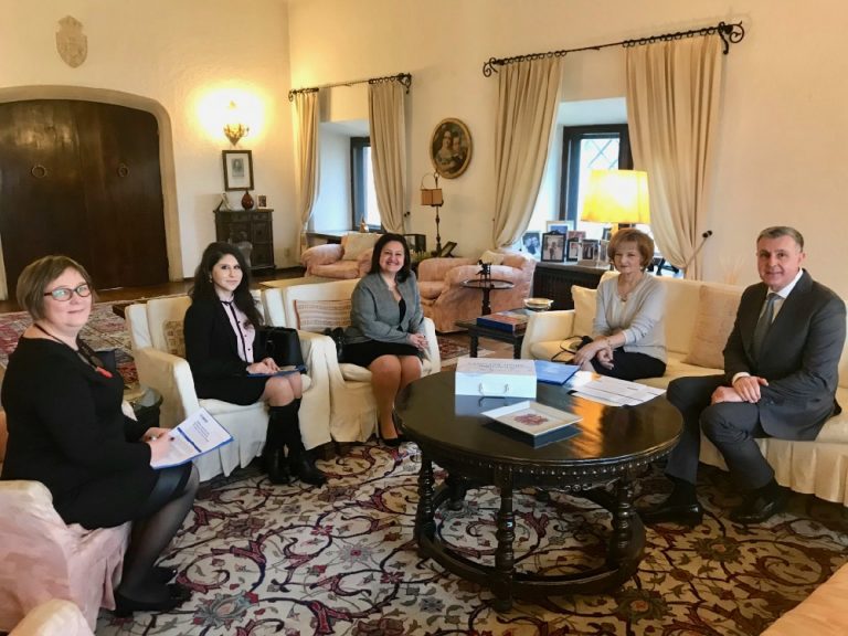 Reprezentanta ONU pentru Refugiați s-a întâlnit cu Majestatea Sa ...